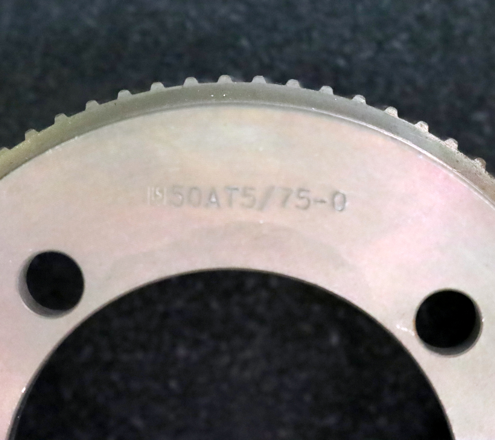 WLS Steel - Tooth Pulley 50AT5/75-0 Profile AT5 Number of Teeth 75 Belt ...