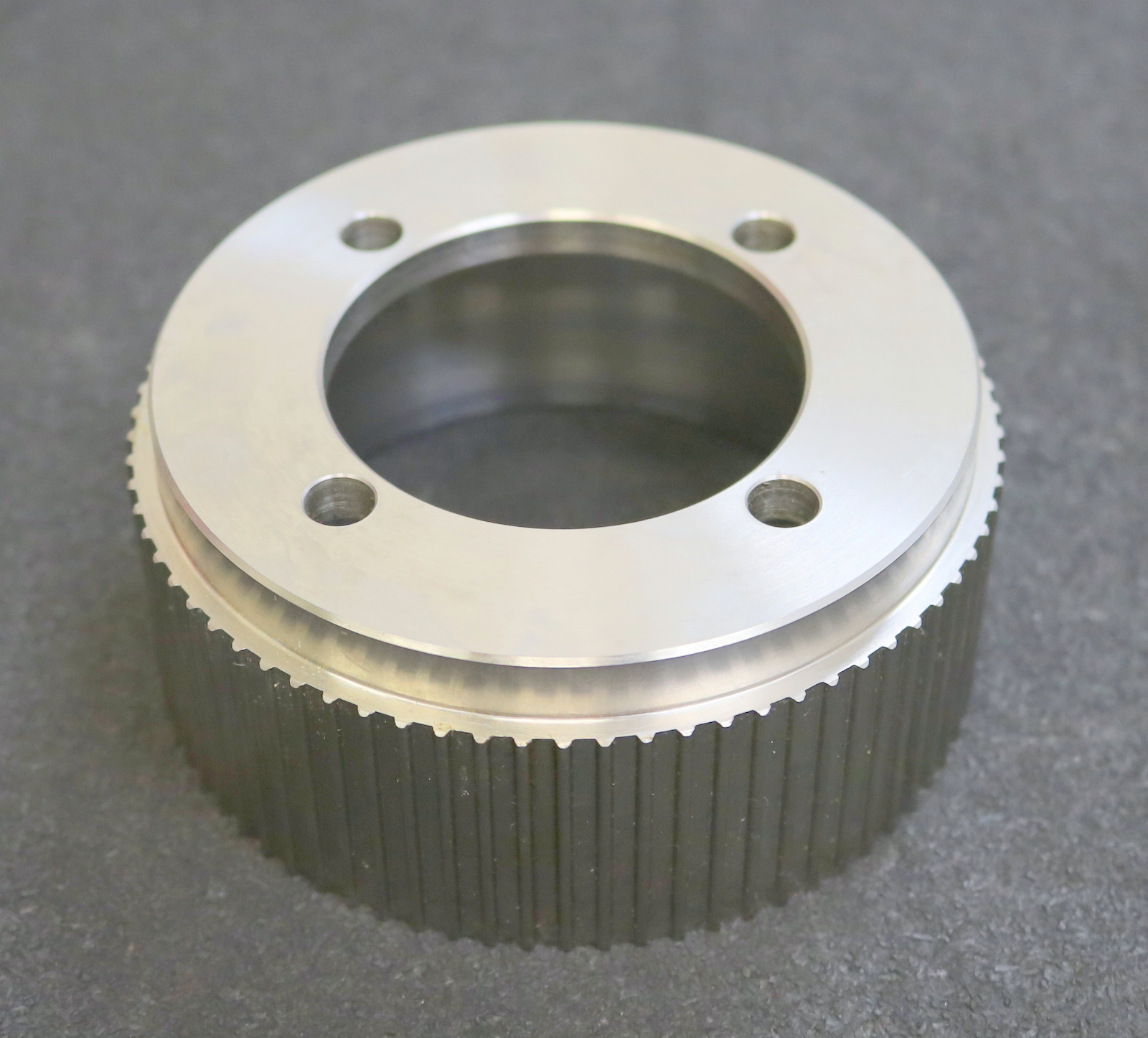 Stainless steel - tooth disc 50AT5/75-0 profile AT5 tooth count 75 belt ...