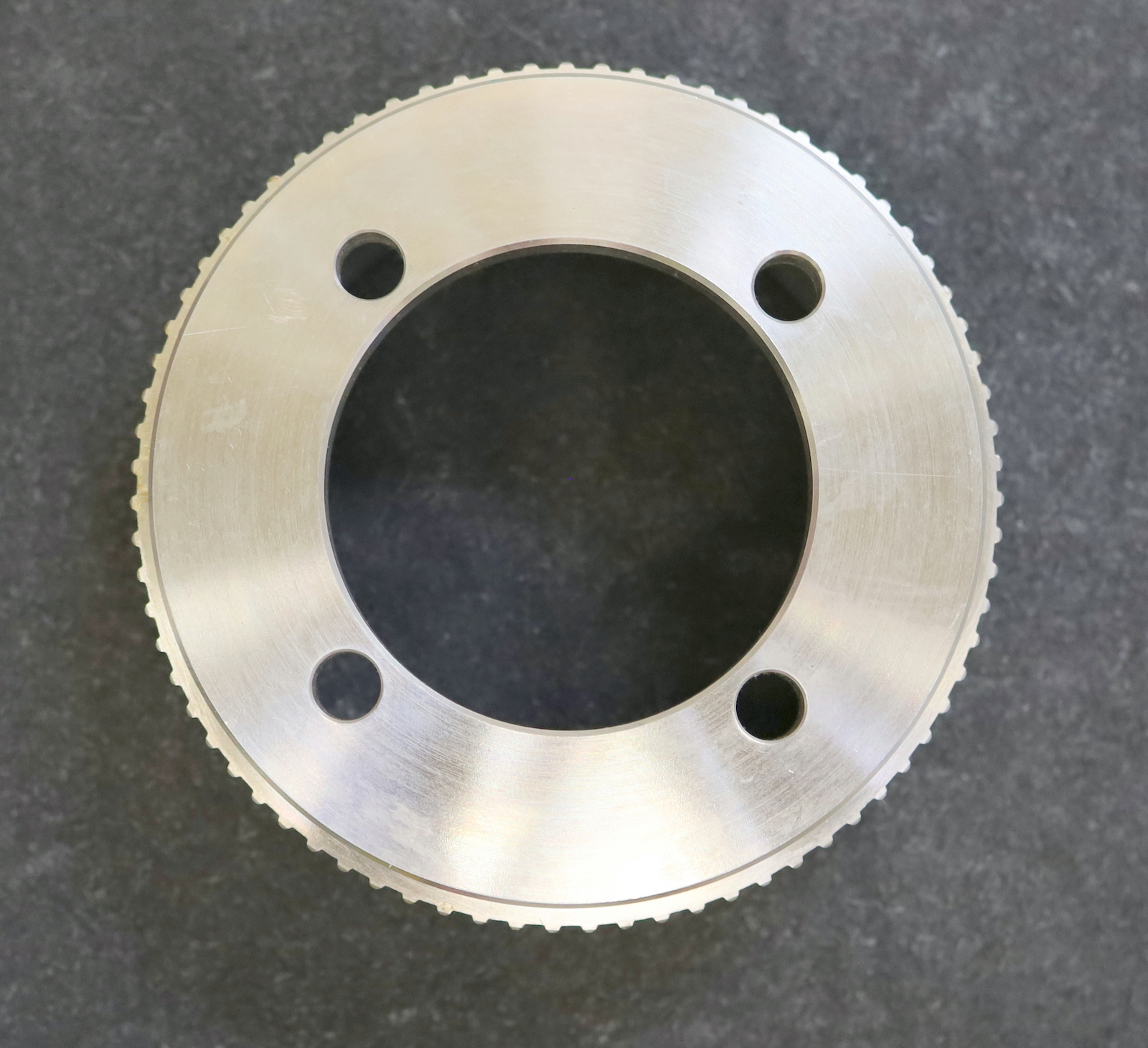 Stainless steel - tooth disc 50AT5/75-0 profile AT5 tooth count 75 belt ...