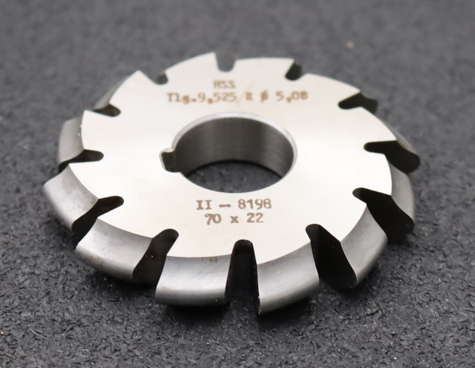 DOLD roller sprocket mold cutter division = 9.525 mm = 3/8" rollersØ ...