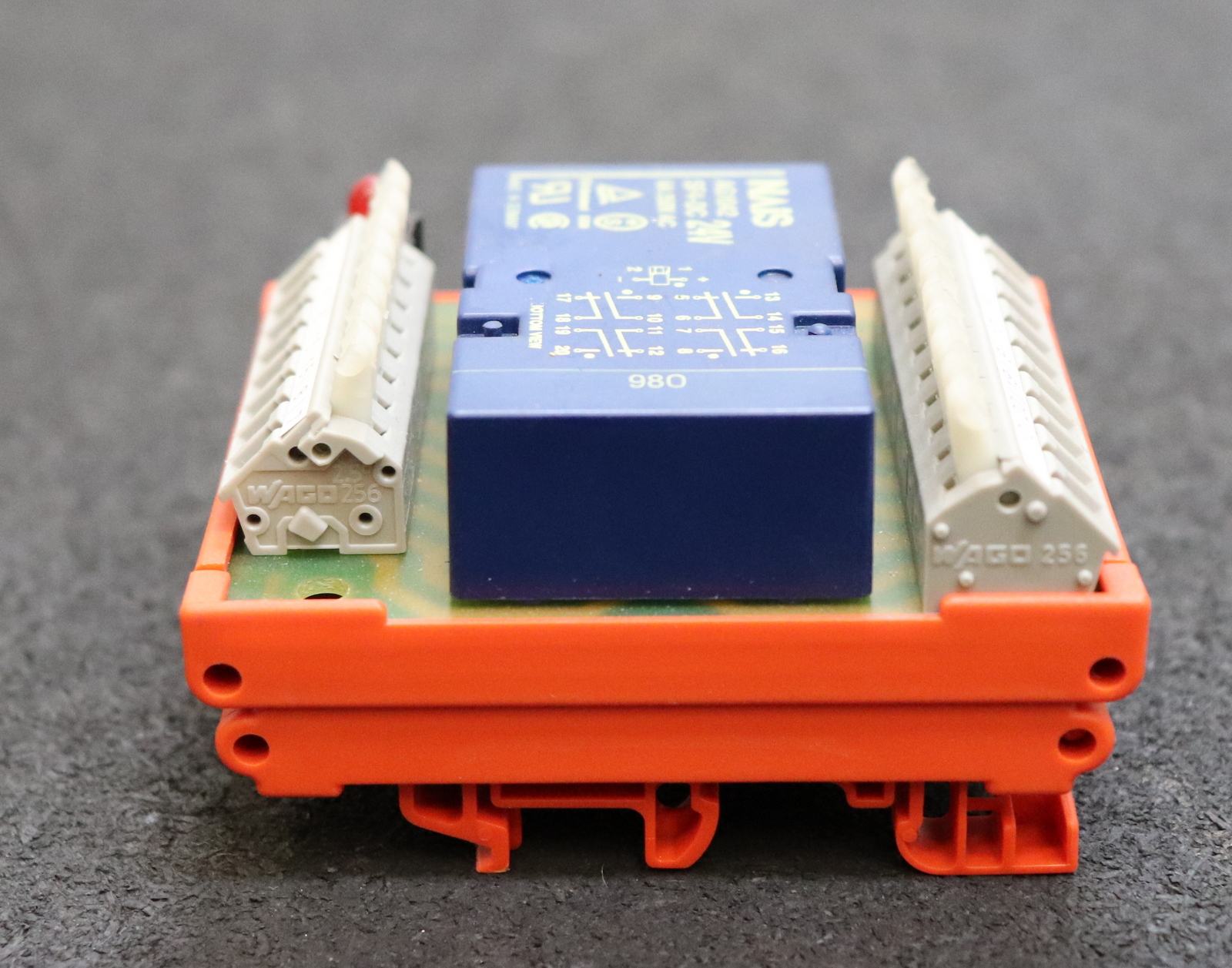 WAGO 18-Port Relay Board Module DIN Rail Mount 139-288 with NAIS AG1042 ...